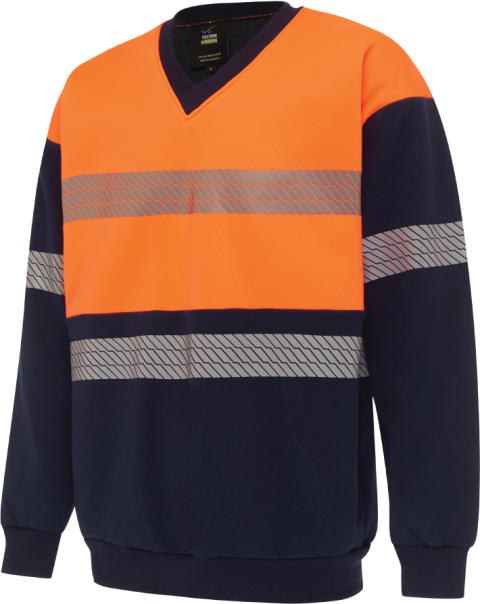 Technivision Half Zip Fleece Jumper Day/Night | Technivision