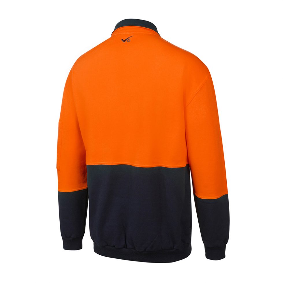 Technivision Half Zip Cotton Fleece Jumper | Technivision
